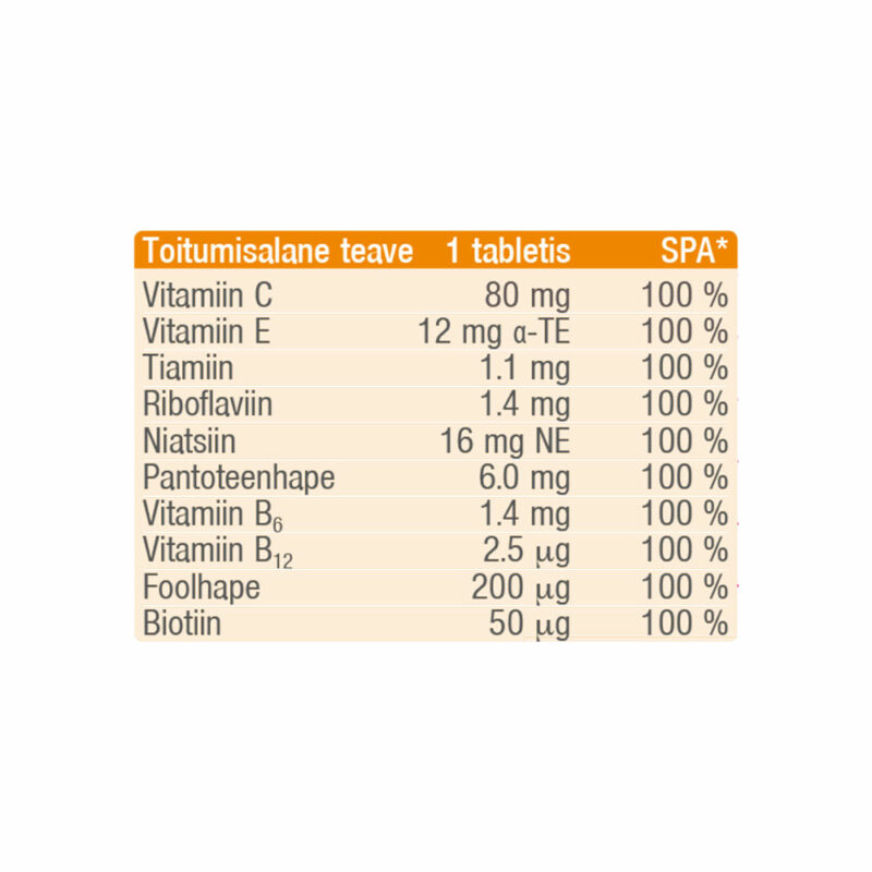 SANOTACT "Multivitamin". 20 effervescent tablets 82g – M&VTrade